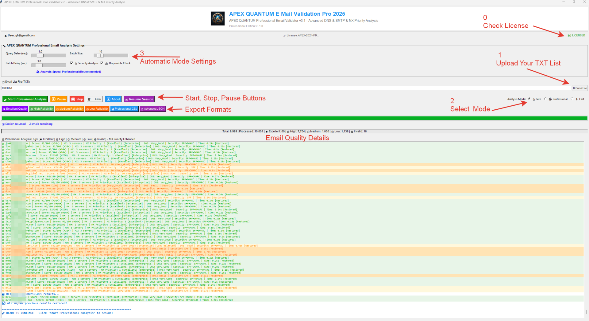 APEX Quantum E Mail Validator 2025 – APEX Quantum E Mail Validator 2025